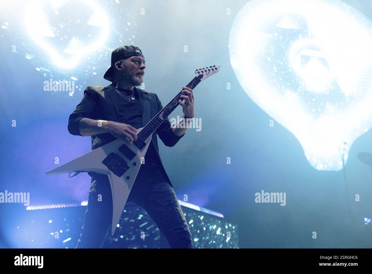 Michael Paget from Bullet For My Valentine live on The Poisoned ...
