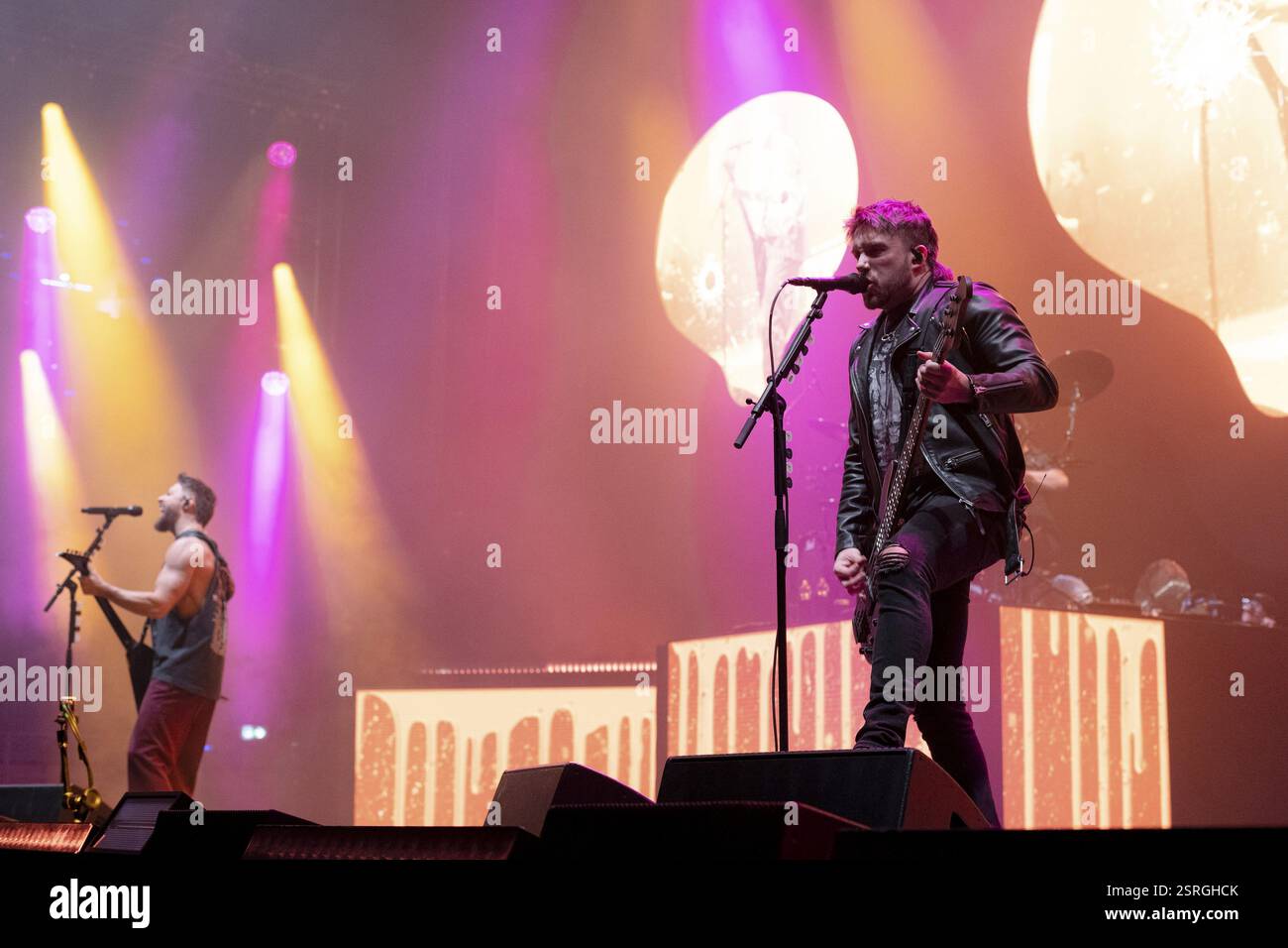 Jamie Mathias from Bullet For My Valentine live on The Poisoned ...