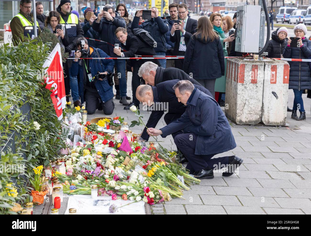 OB Dieter Reiter , Olaf Scholz , Volker Wissing / Bundeskanzler Olaf ...