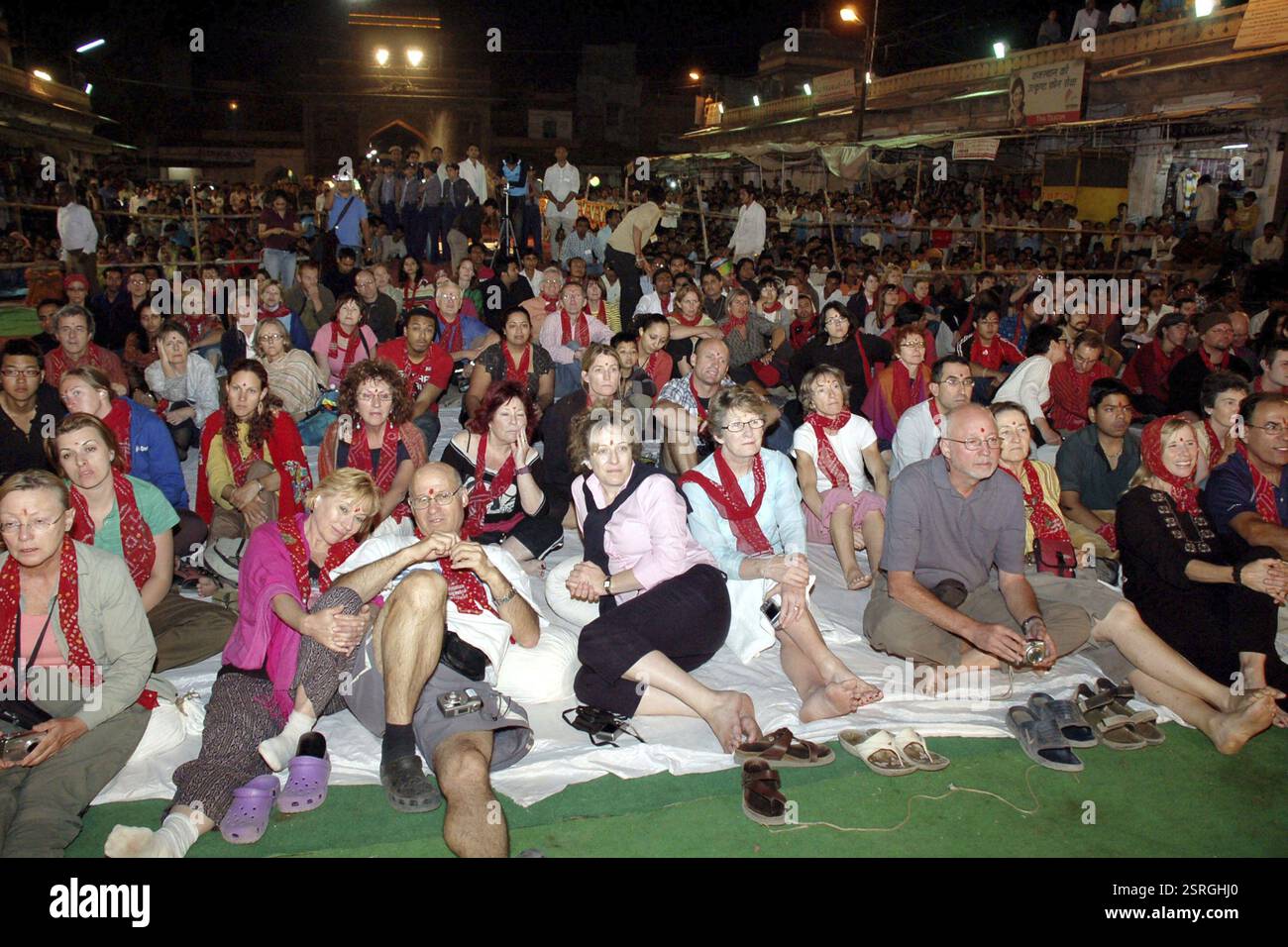 Foreign tourists at Marwar festival, Jodhpur, Rajasthan, India, Asia ...