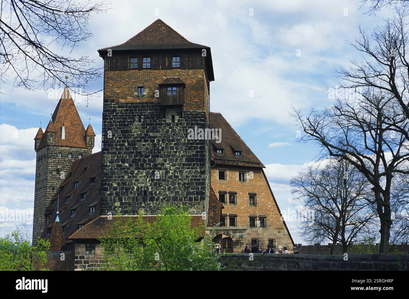 Pentagonal Tower, Nuremberg, Germany, Europe Stock Photo - Alamy
