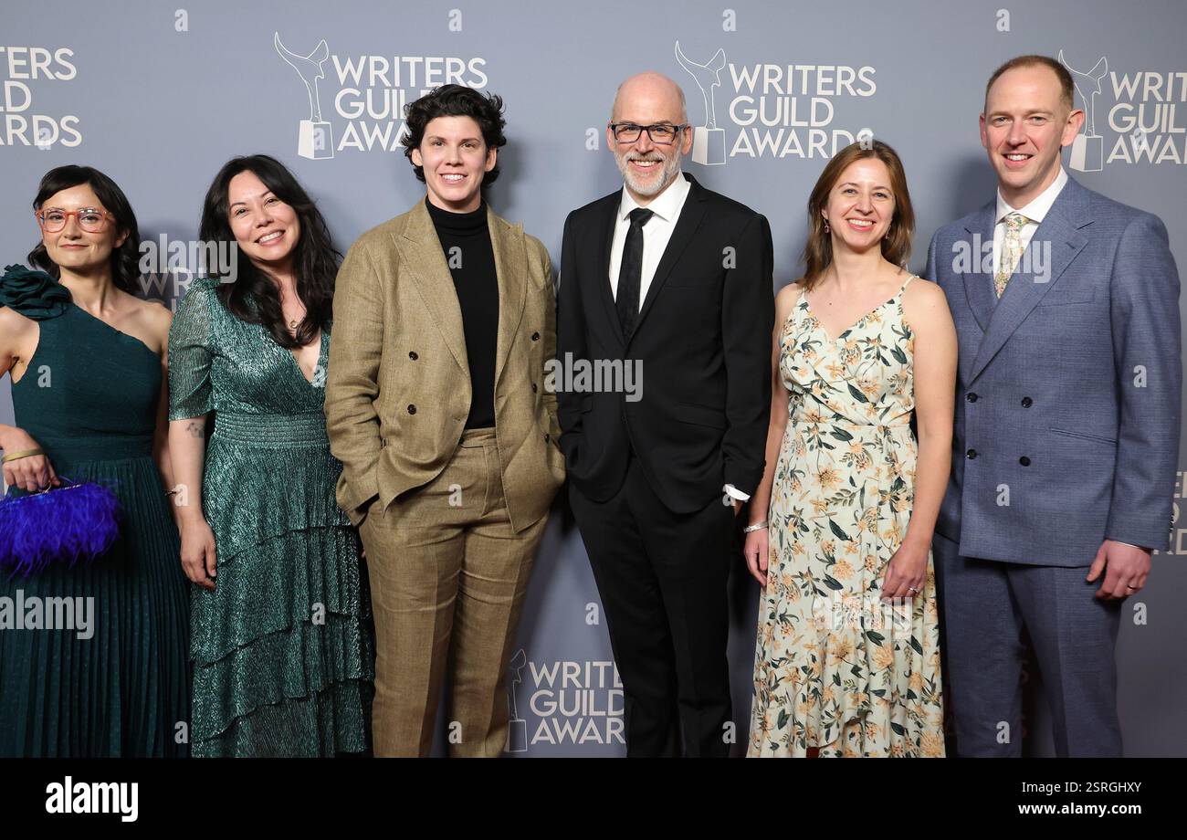 Los Angeles, California, USA. 15th Feb, 2025. Moujan Zolfaghari, Nikki ...