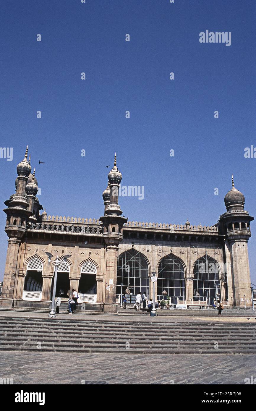 View of Mecca Masjid at Hyderabad, Andhra Pradesh, India, Asia Stock ...