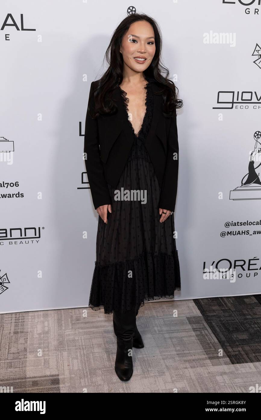 Los Angeles, USA. 15th Feb, 2025. Julia Bellary attends the arrivals of ...