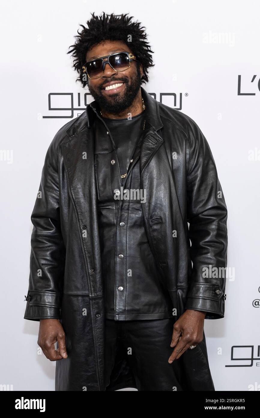 Los Angeles, USA. 15th Feb, 2025. Morris Roots attends the arrivals of ...