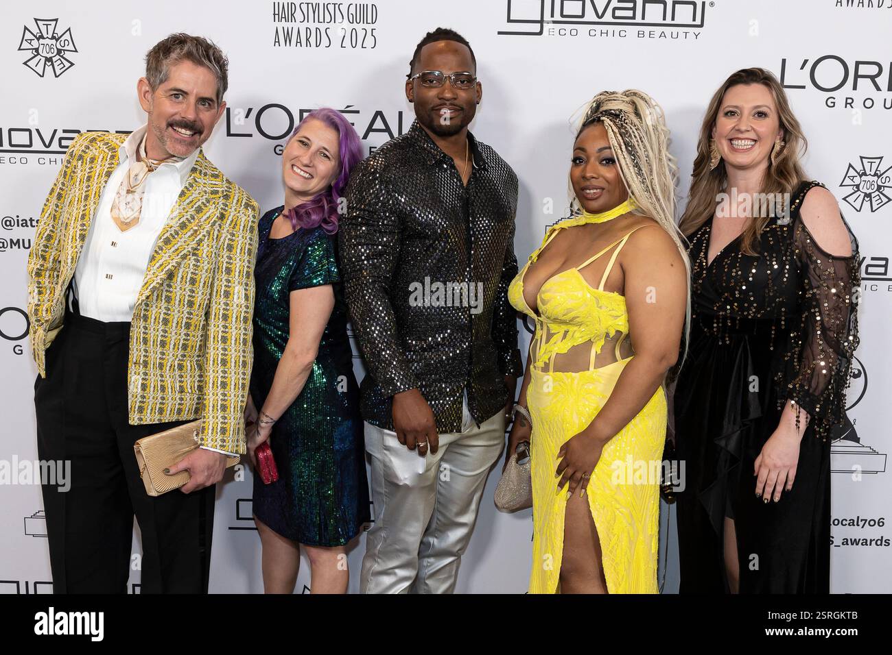 Los Angeles, USA. 15th Feb, 2025. Charles Yusko, Shelly D'Apolito ...