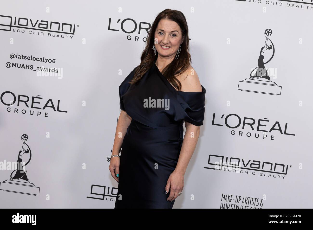 Los Angeles, USA. 15th Feb, 2025. Maria O'Reilly attends the arrivals ...