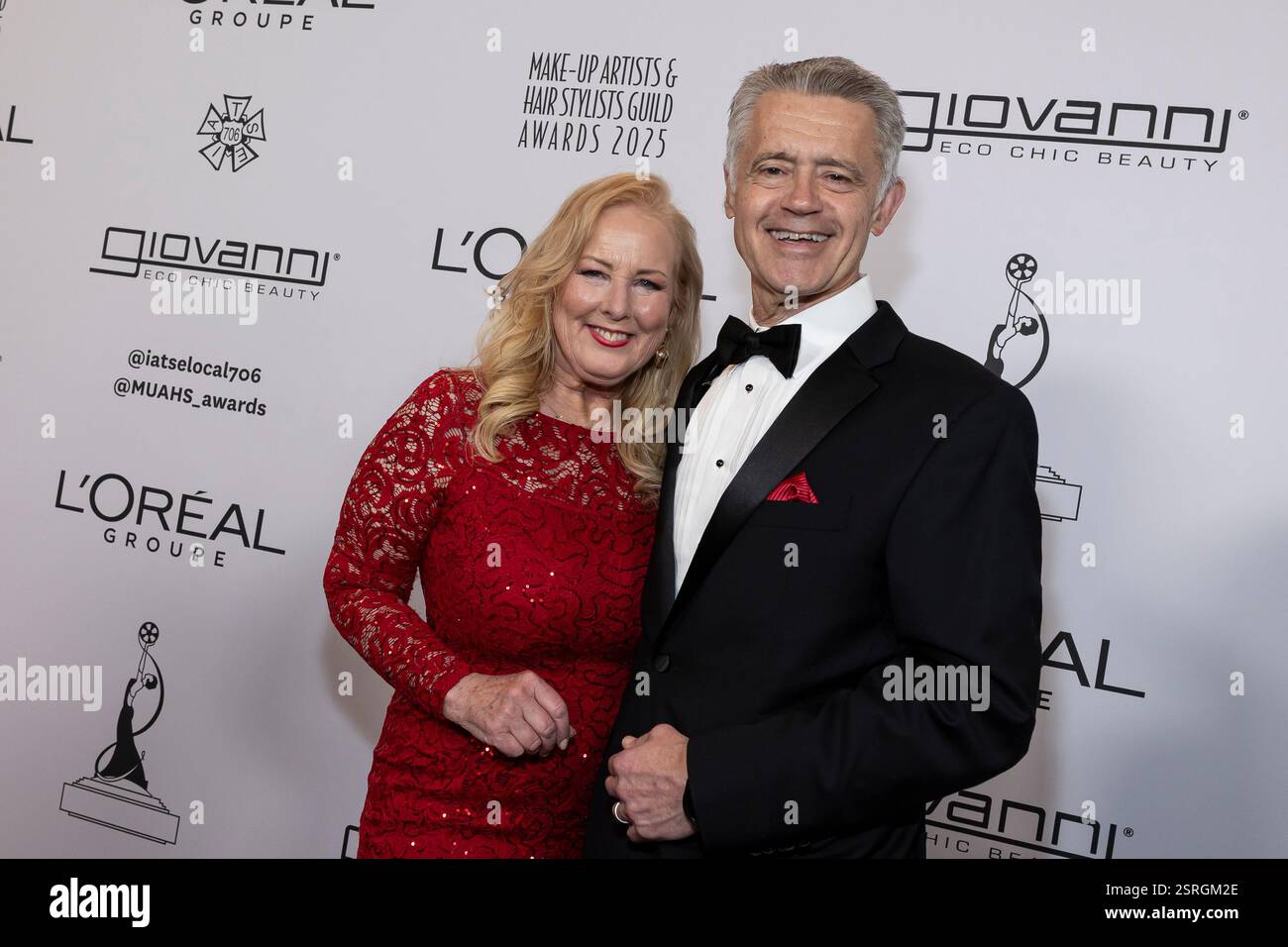 Los Angeles, USA. 15th Feb, 2025. Karen Ballou and guest attend the ...