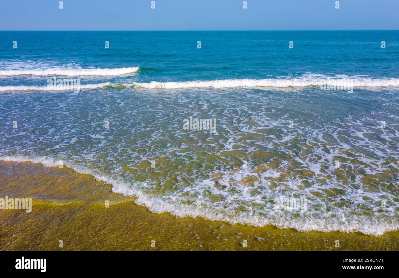 Ocean scenery of Donghai Island, Zhanjiang City, Guangdong Province ...