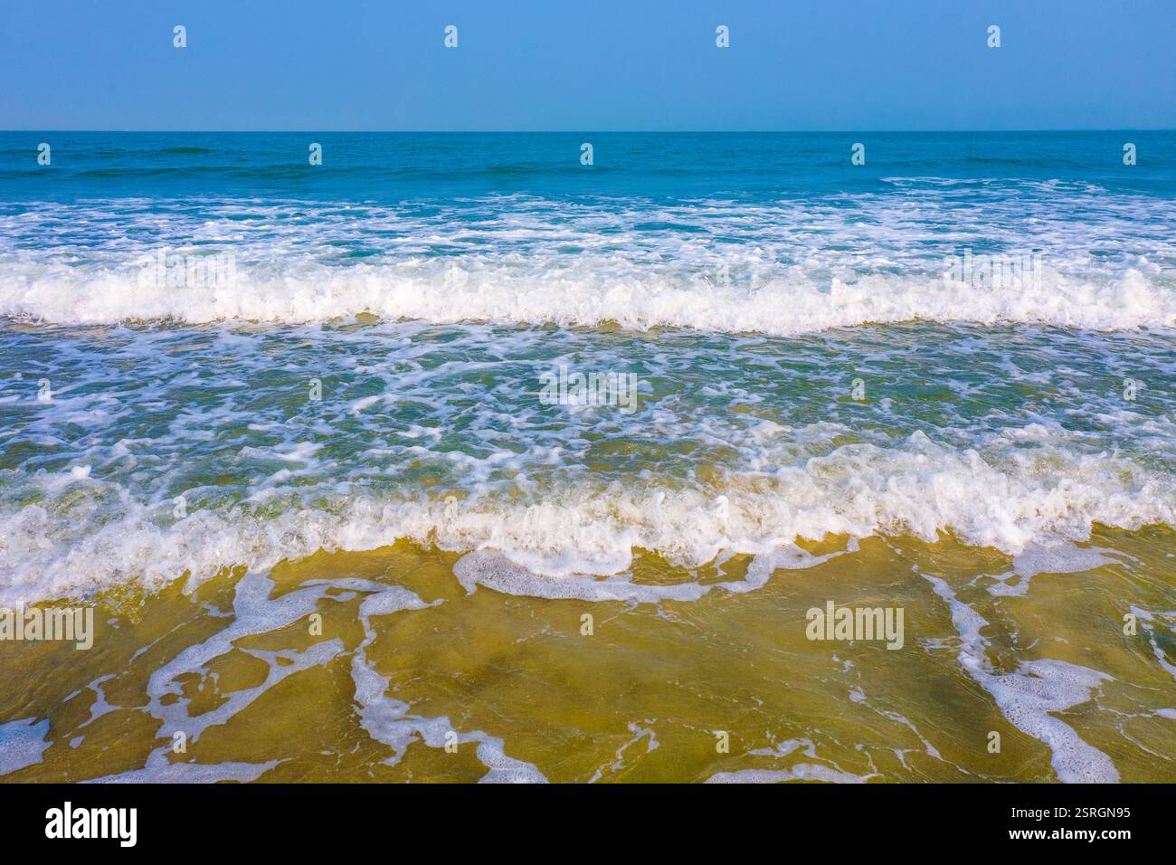 Ocean scenery of Donghai Island, Zhanjiang City, Guangdong Province ...