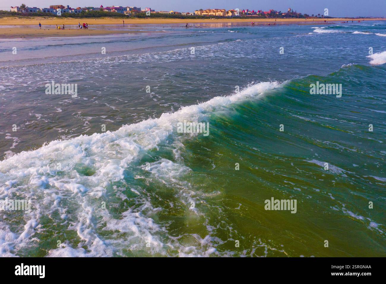 Ocean scenery of Donghai Island, Zhanjiang City, Guangdong Province ...