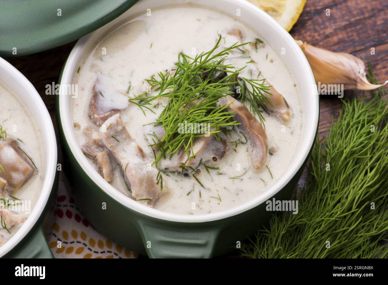 Turkish traditional tripe soup, iskembe corbasi and offal soup Stock ...