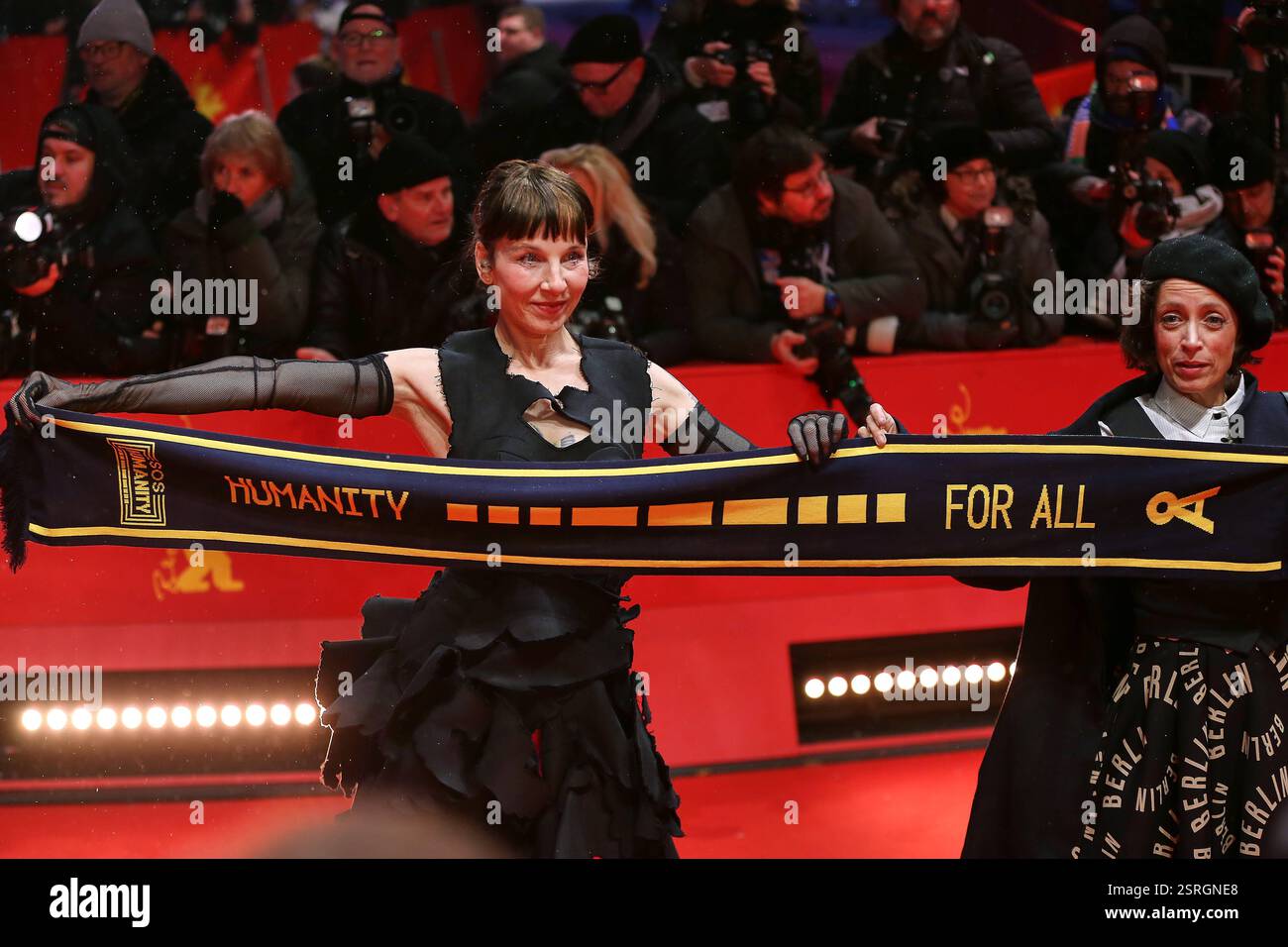 Berlin, Deutschland, 13.02.2025: Berlinale-Palast, Roter Teppich: Berlinale 2025 - Eröffnung ...