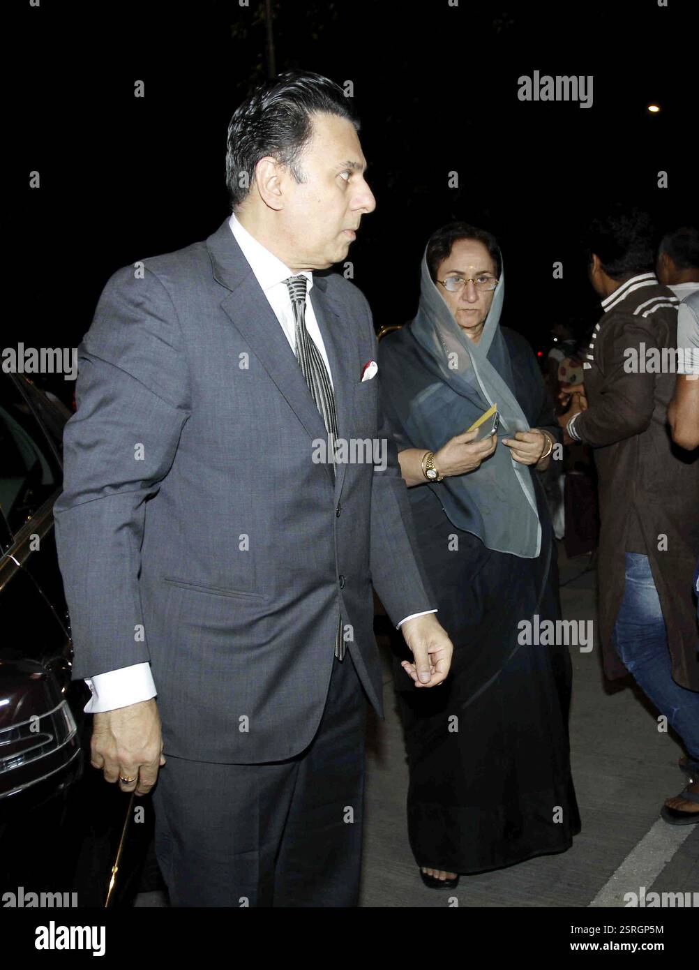 Neela Devi Gohil, wife of late Shammi Kapoor during Rima Jain 60th ...