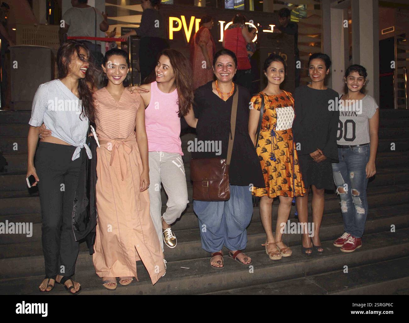 Bollywood actors Radhika Apte Sayani Gupta Surveen Chawla Leena Yadav ...