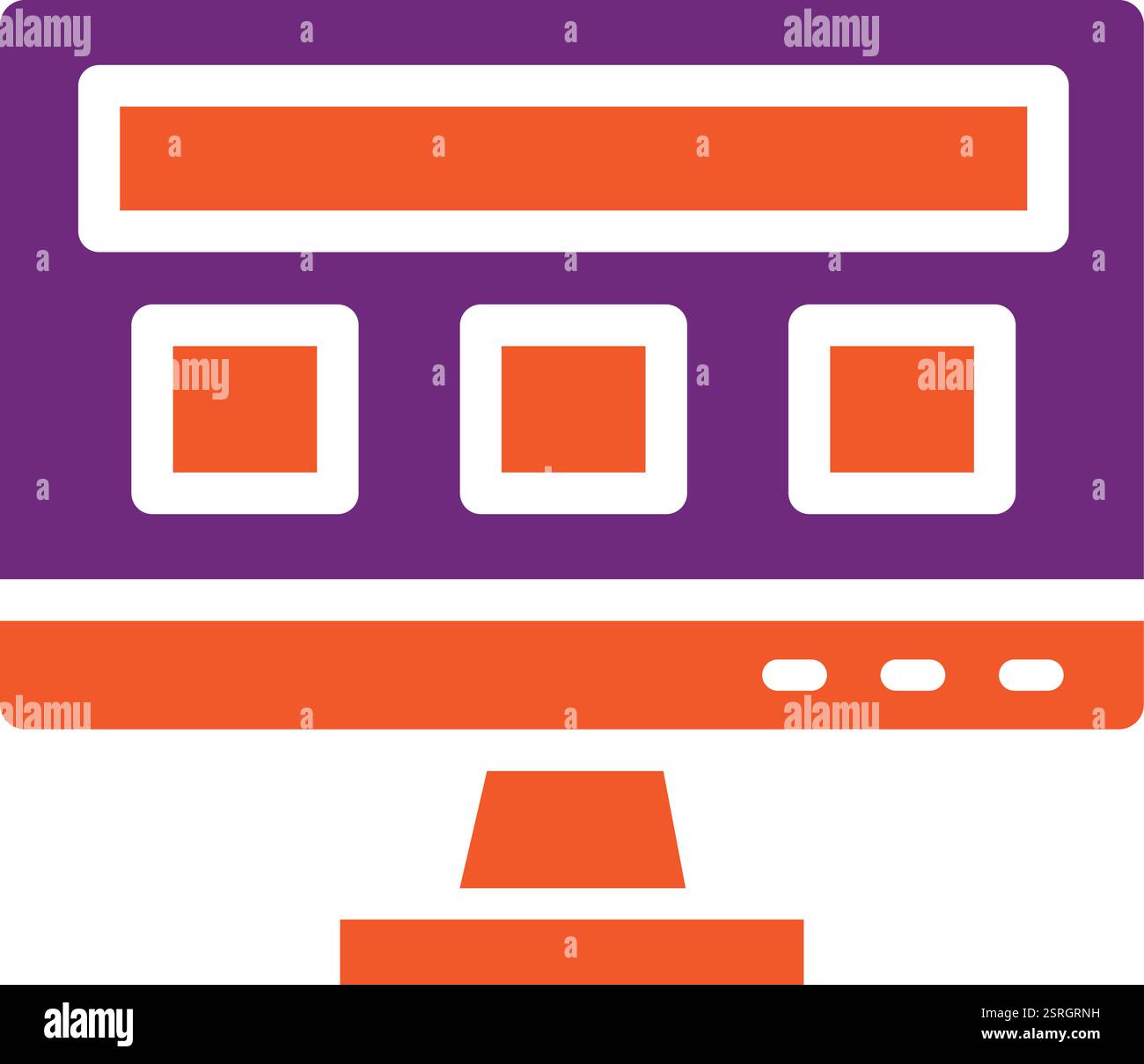 Ui icon vector vectors hi-res stock photography and images - Alamy