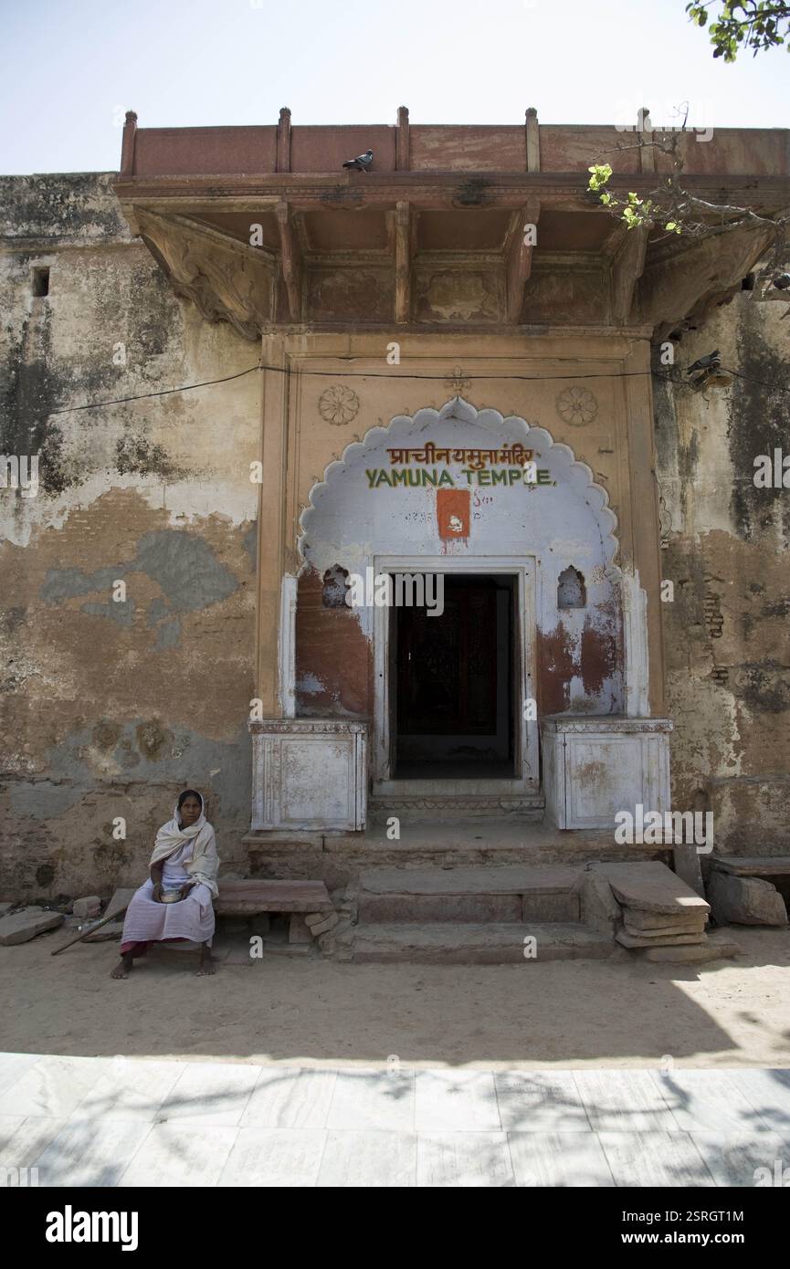 Yamuna temple, chir ghat, uttar pradesh, india, asia Stock Photo - Alamy
