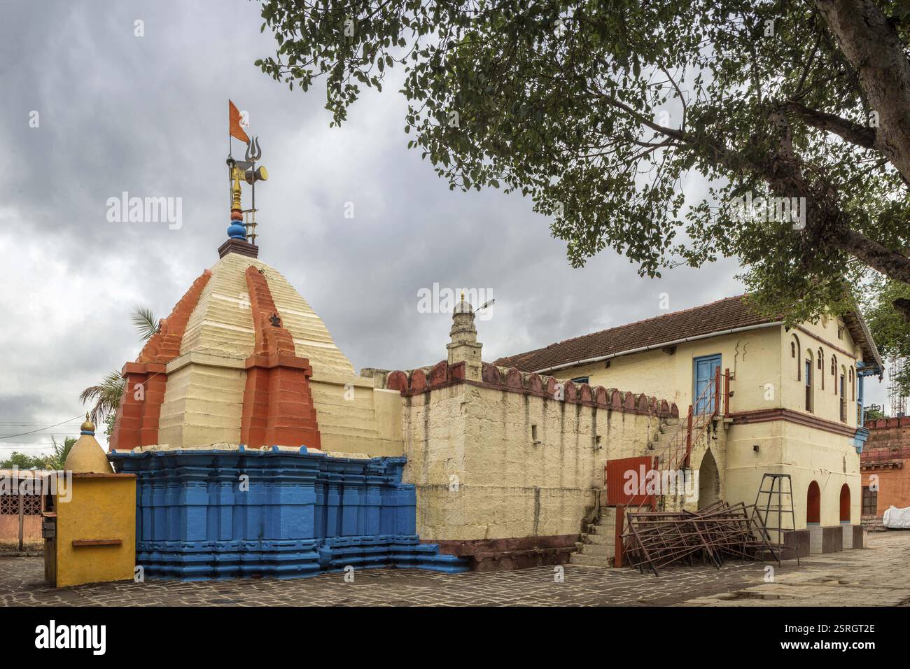 Sangameshwar Shiva Temple, Haripur, Sangli, Maharashtra, India, Asia ...