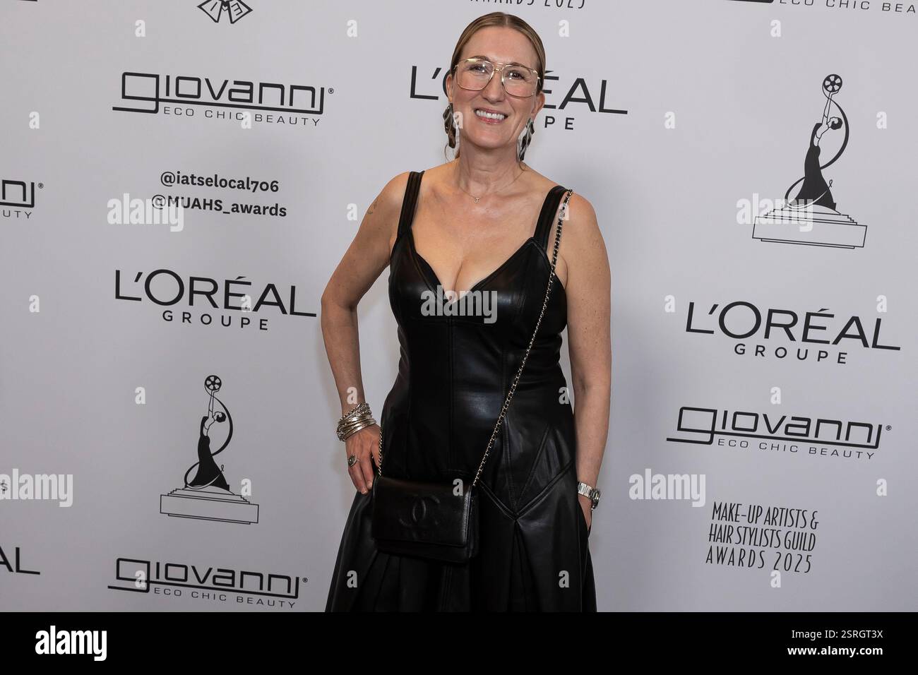 Los Angeles, USA. 15th Feb, 2025. Toni Coburn attends the arrivals of ...