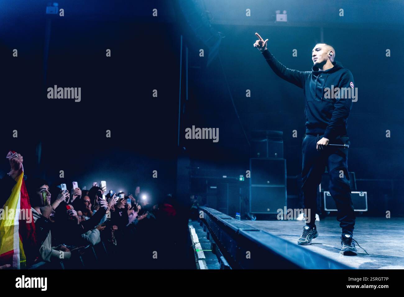 Copenhagen, Denmark. 15th Feb, 2025. The Spanish rapper and singer ...