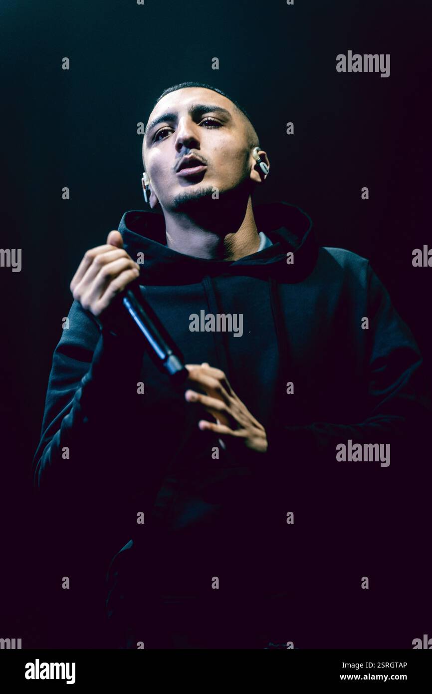 Copenhagen, Denmark. 15th Feb, 2025. The Spanish rapper and singer ...