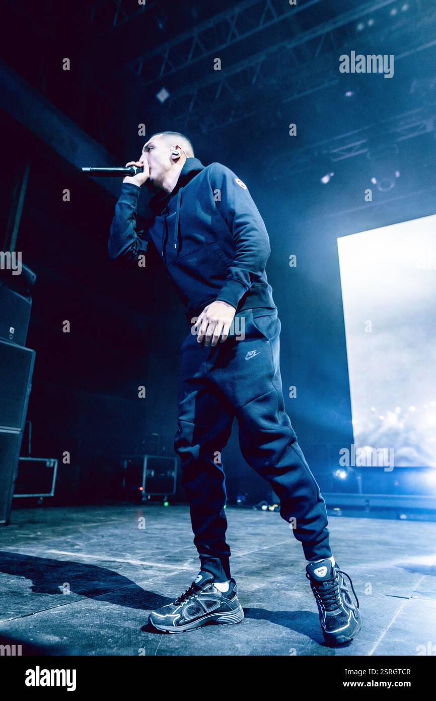 Copenhagen, Denmark. 15th Feb, 2025. The Spanish rapper and singer ...