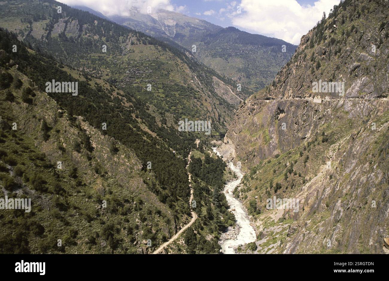 Landscape view baspa river hi-res stock photography and images - Alamy