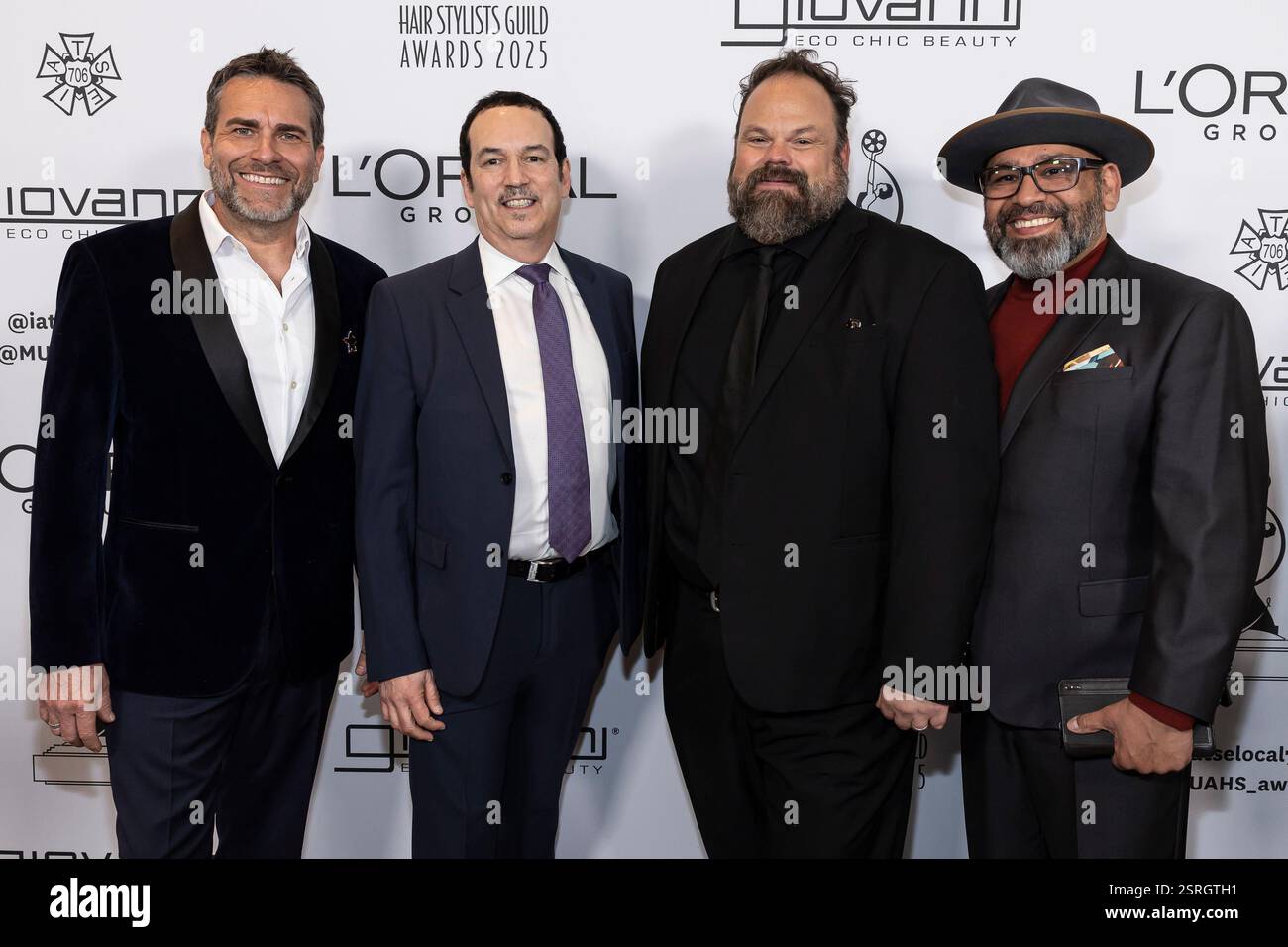 Los Angeles, USA. 15th Feb, 2025. James Mackinnon, Bruce Grayson, Kevin ...