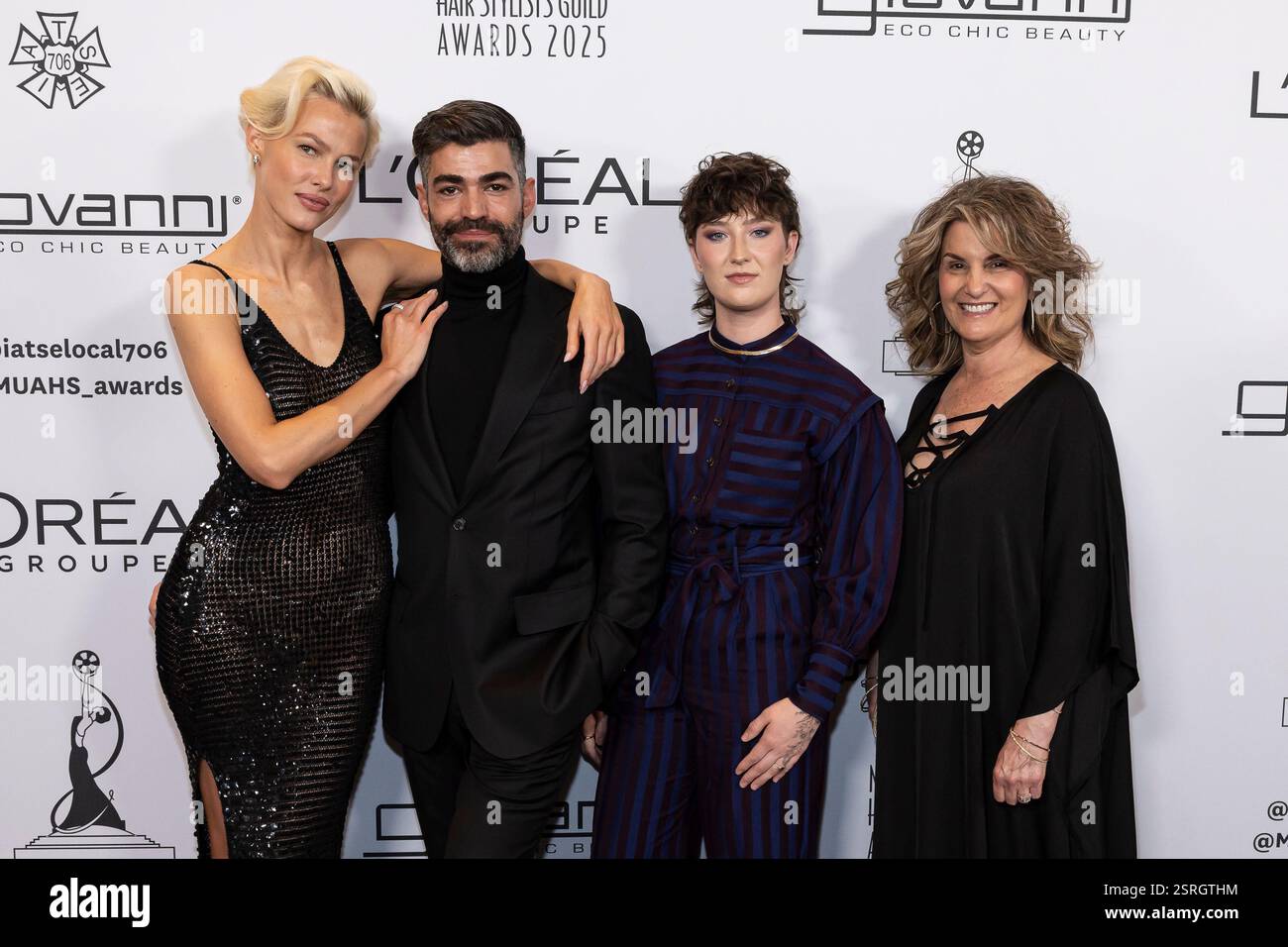 Los Angeles, USA. 15th Feb, 2025. Larry Dean McDaniel, Jessie McCollum ...