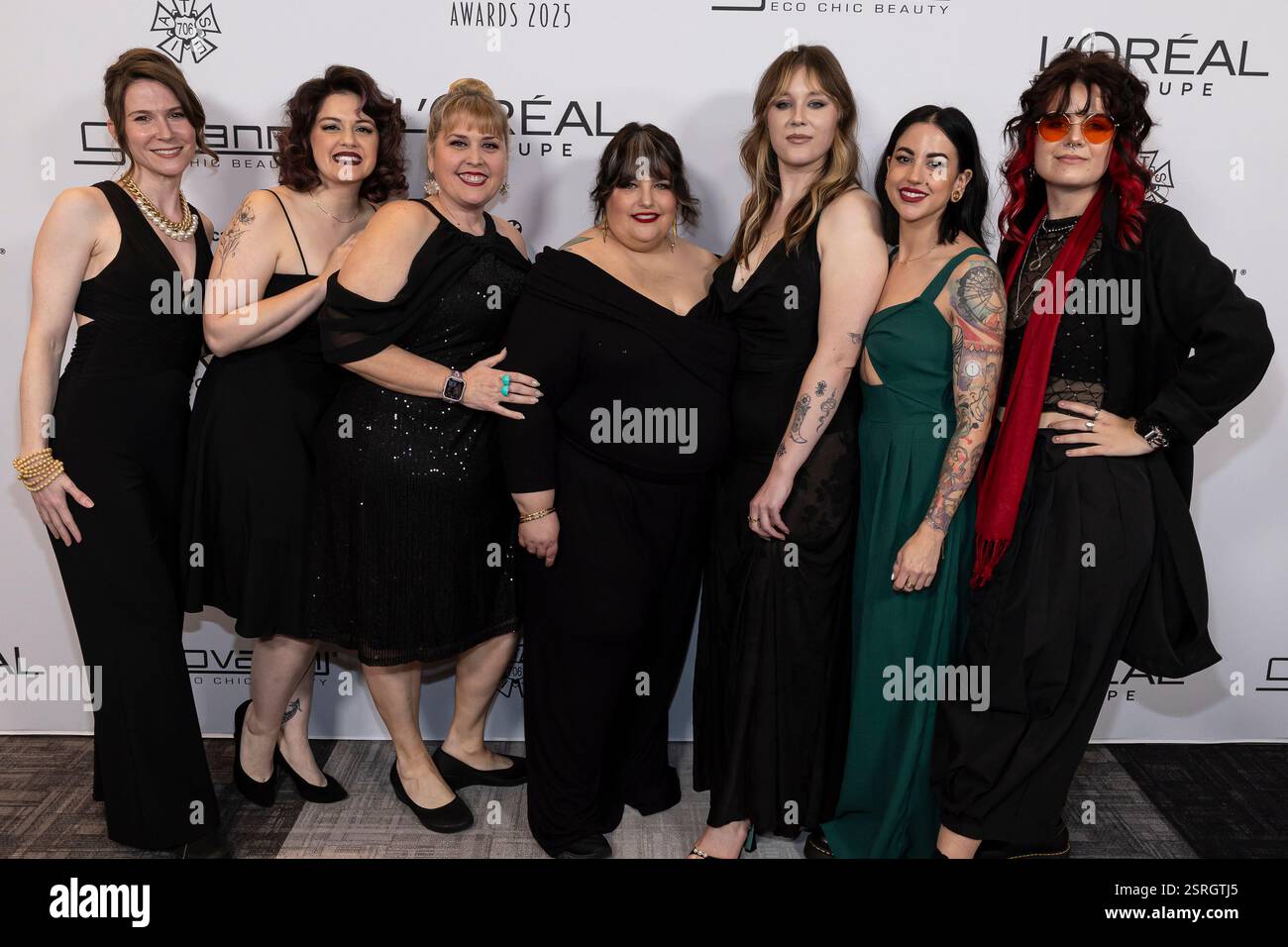 Los Angeles, USA. 15th Feb, 2025. Samantha Weiner, Danielle Richter ...