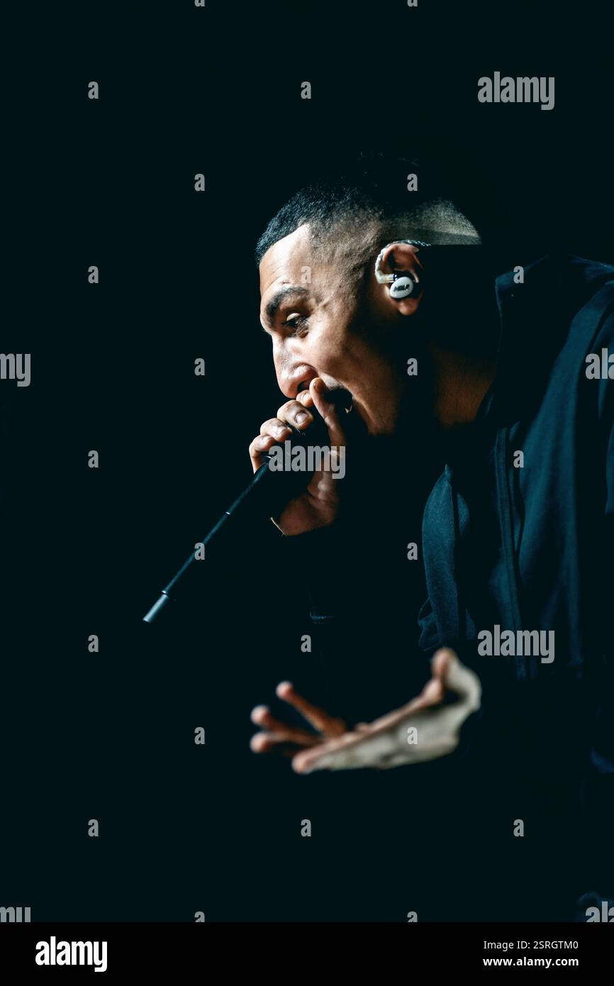 Copenhagen, Denmark. 15th Feb, 2025. The Spanish rapper and singer ...