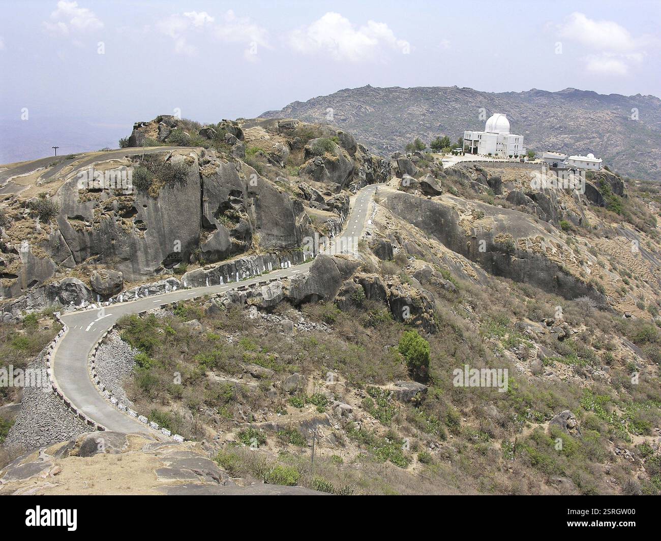 A view from mount valley from highest peak of Aravali ranges ...