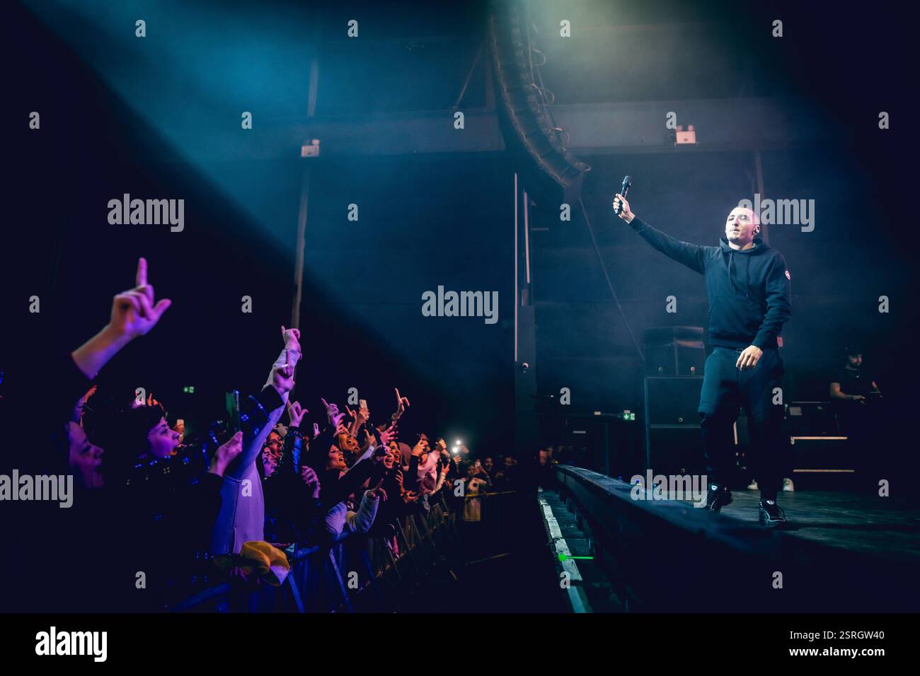 Copenhagen, Denmark. 15th Feb, 2025. The Spanish rapper and singer ...