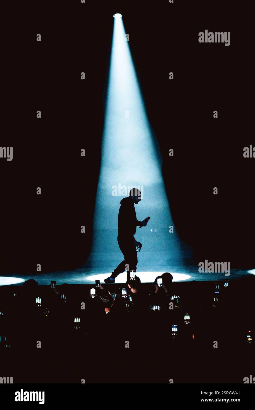 Copenhagen, Denmark. 15th Feb, 2025. The Spanish rapper and singer ...