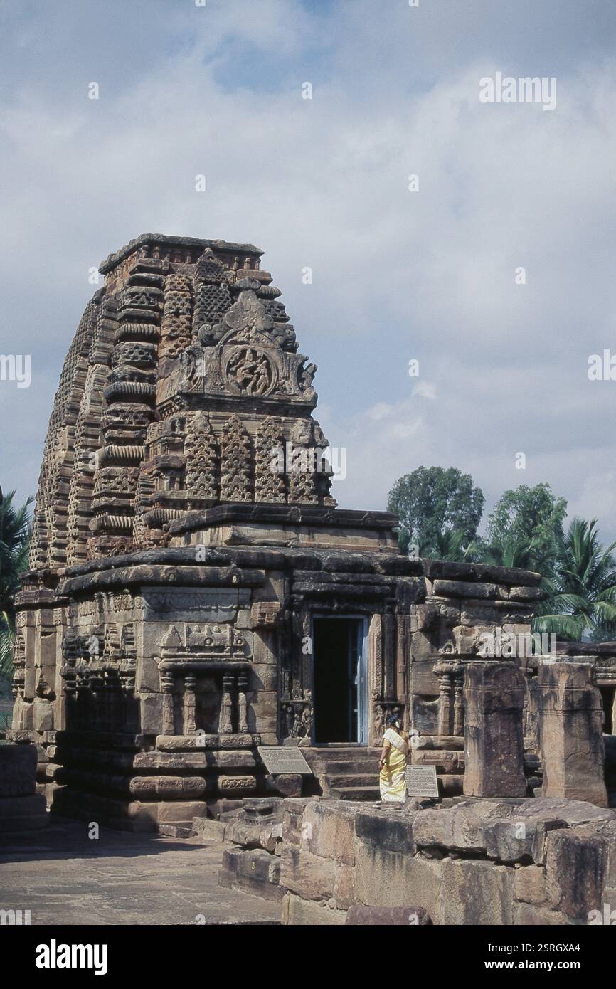 Galaganatha shrine at Pattadakal district Bagalkot, Karnataka, India ...