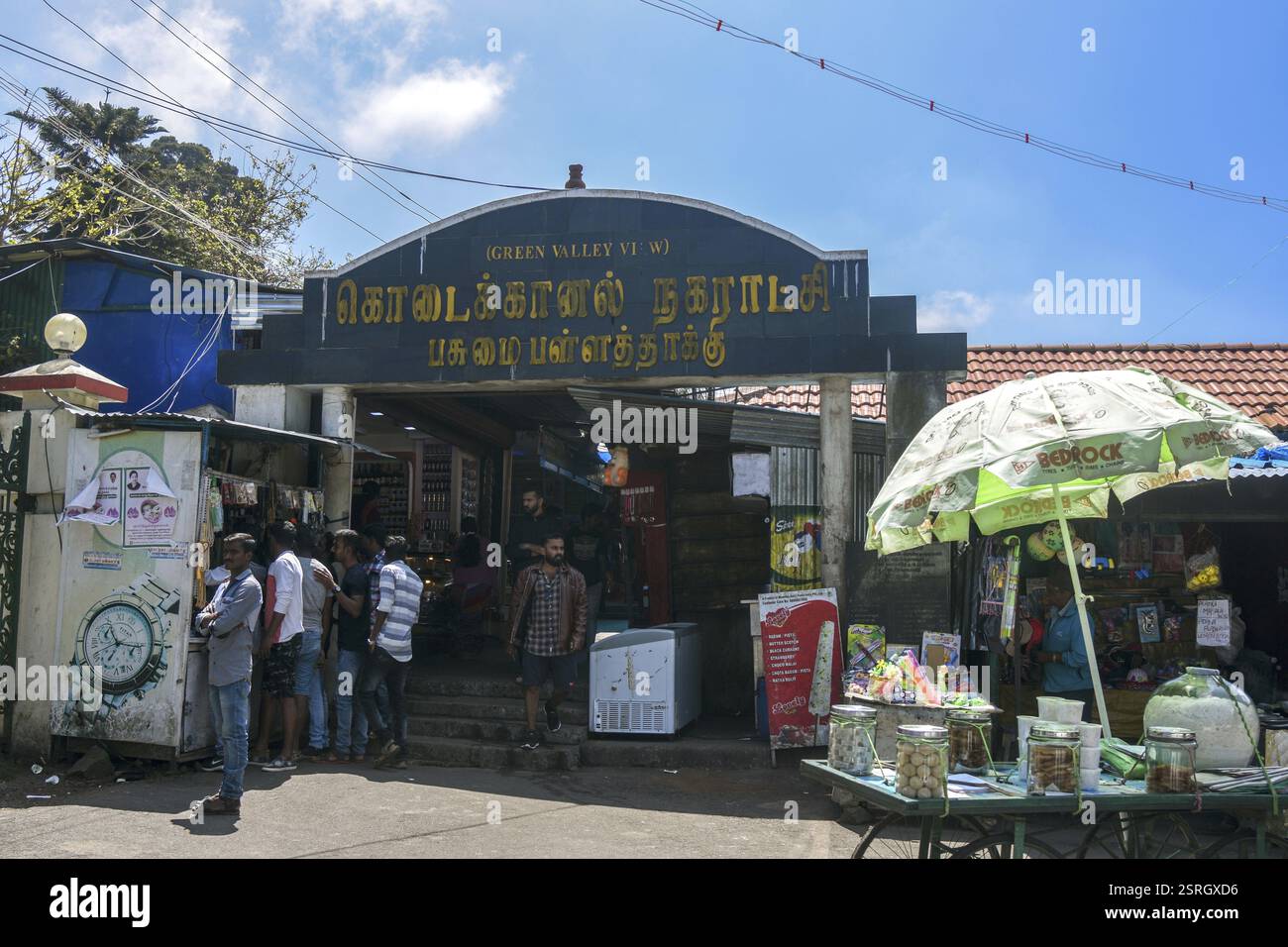 Green Valley View, Kodaikanal, Tamil Nadu, India, Asia Stock Photo - Alamy