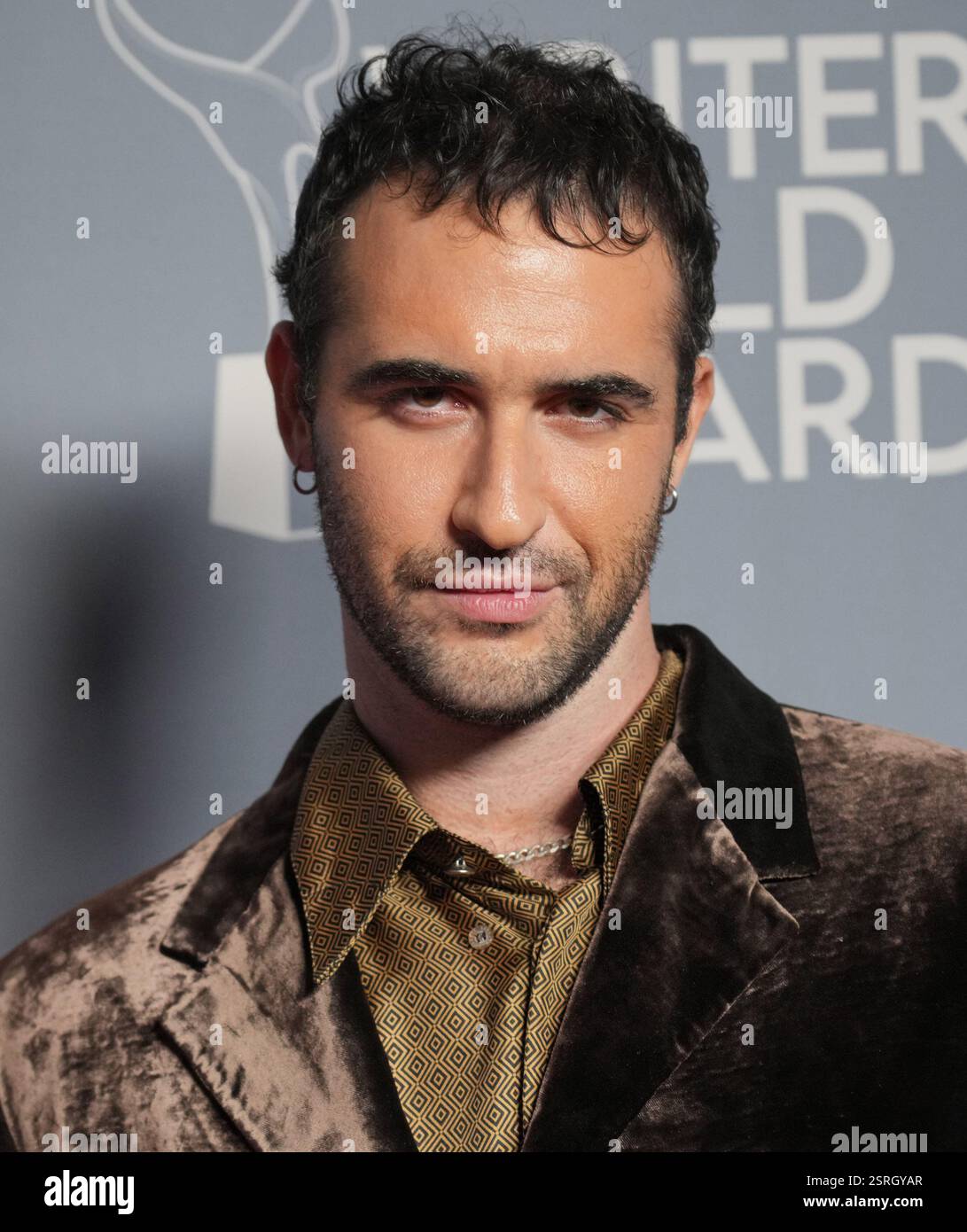 Jordan Firstman arrives at the 2025 Writers Guild Awards held at the ...