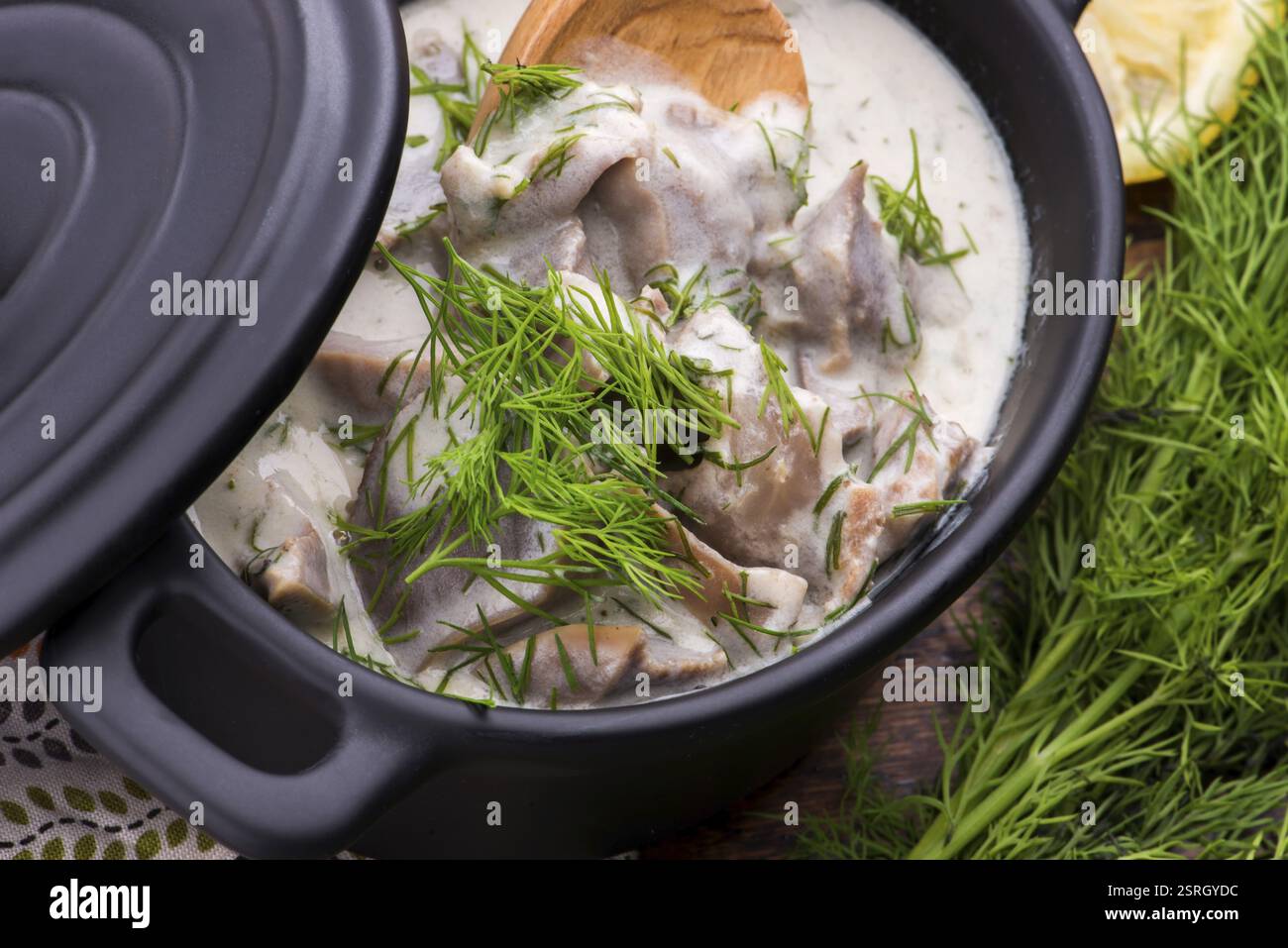Turkish traditional tripe soup, iskembe corbasi and offal soup Stock ...