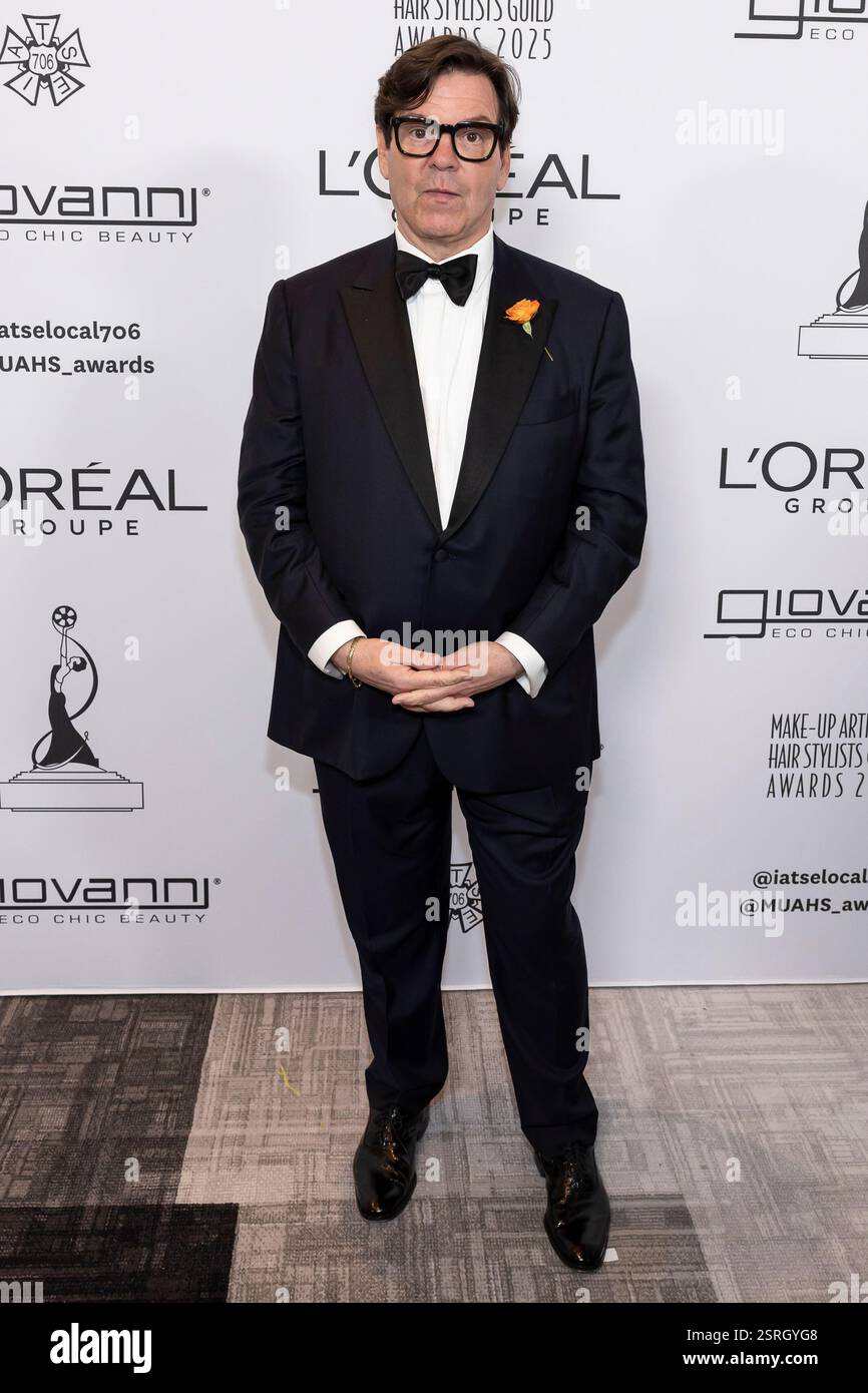 Donald Mowat attends the arrivals of the 12th Annual MUAHS Awards at ...