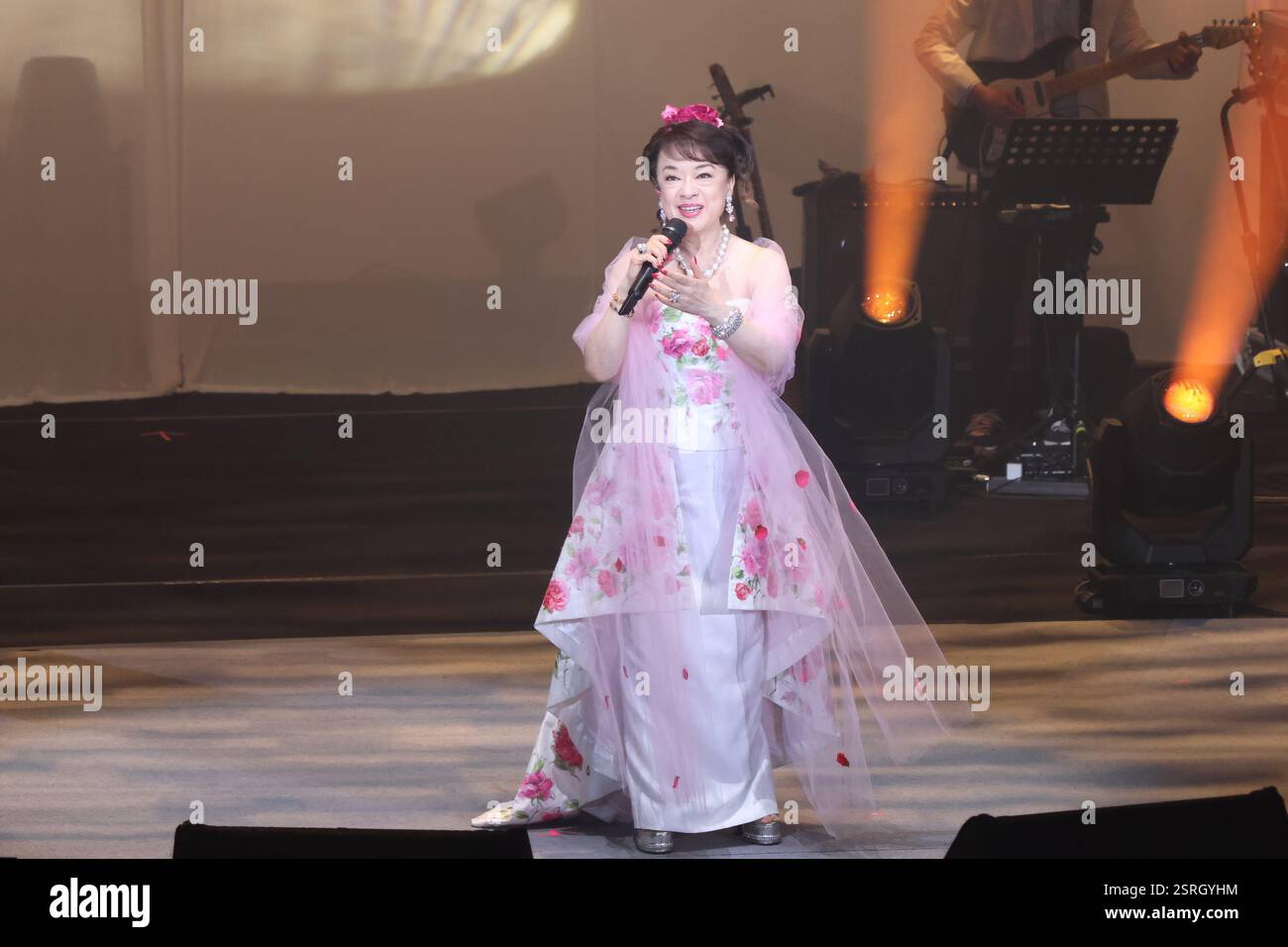 TAIPEI, CHINA - FEBRUARY 16, 2025 - Taiwanese female singer Judy Weng ...