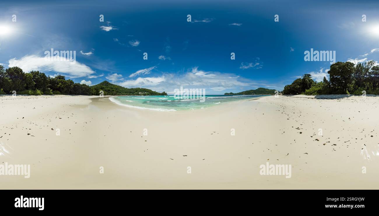 A serene 360-degree panorama capturing the untouched beauty of a ...