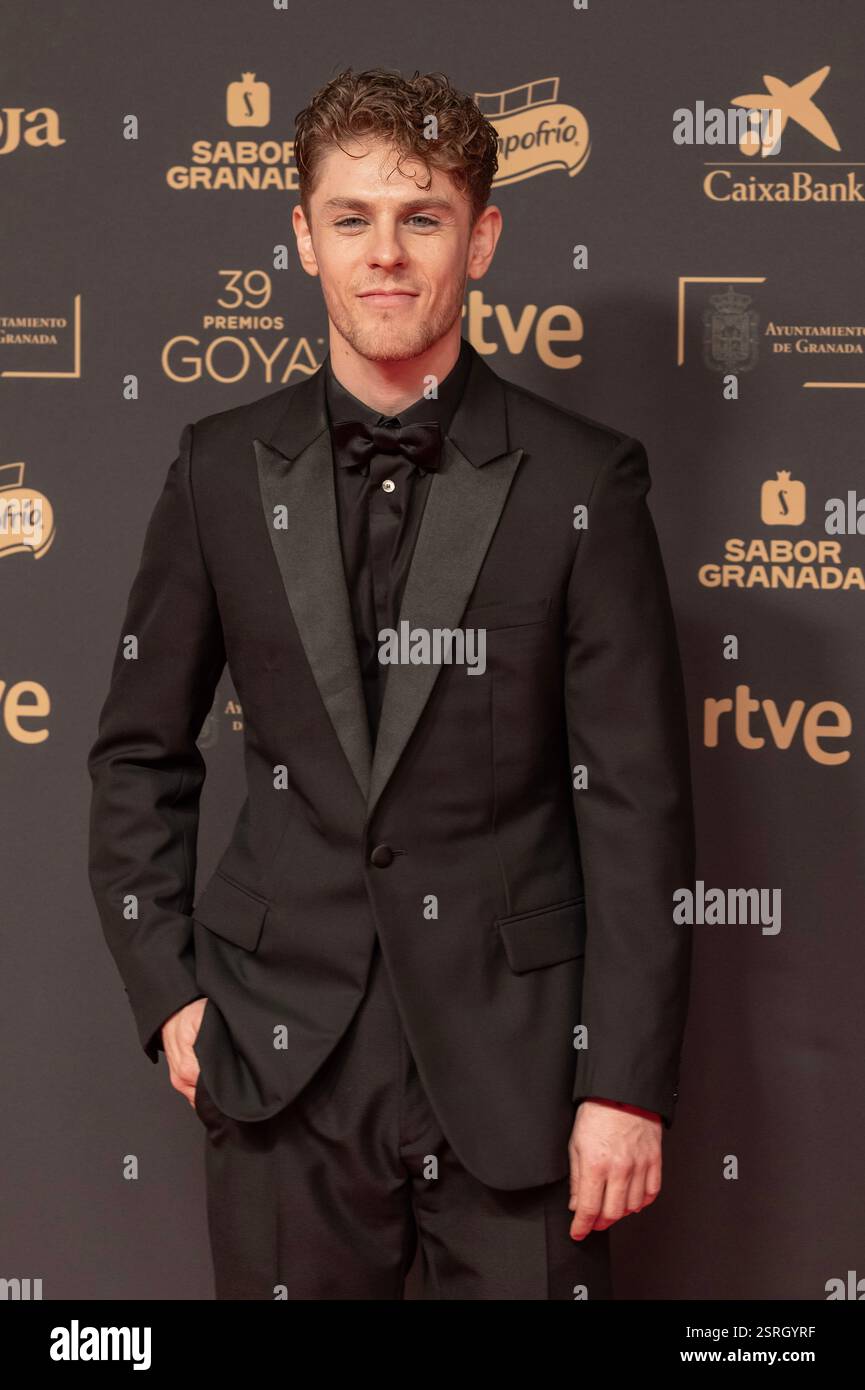 Ganada, Spain February 08, 2025, Patrick Criado attends the red carpet ...