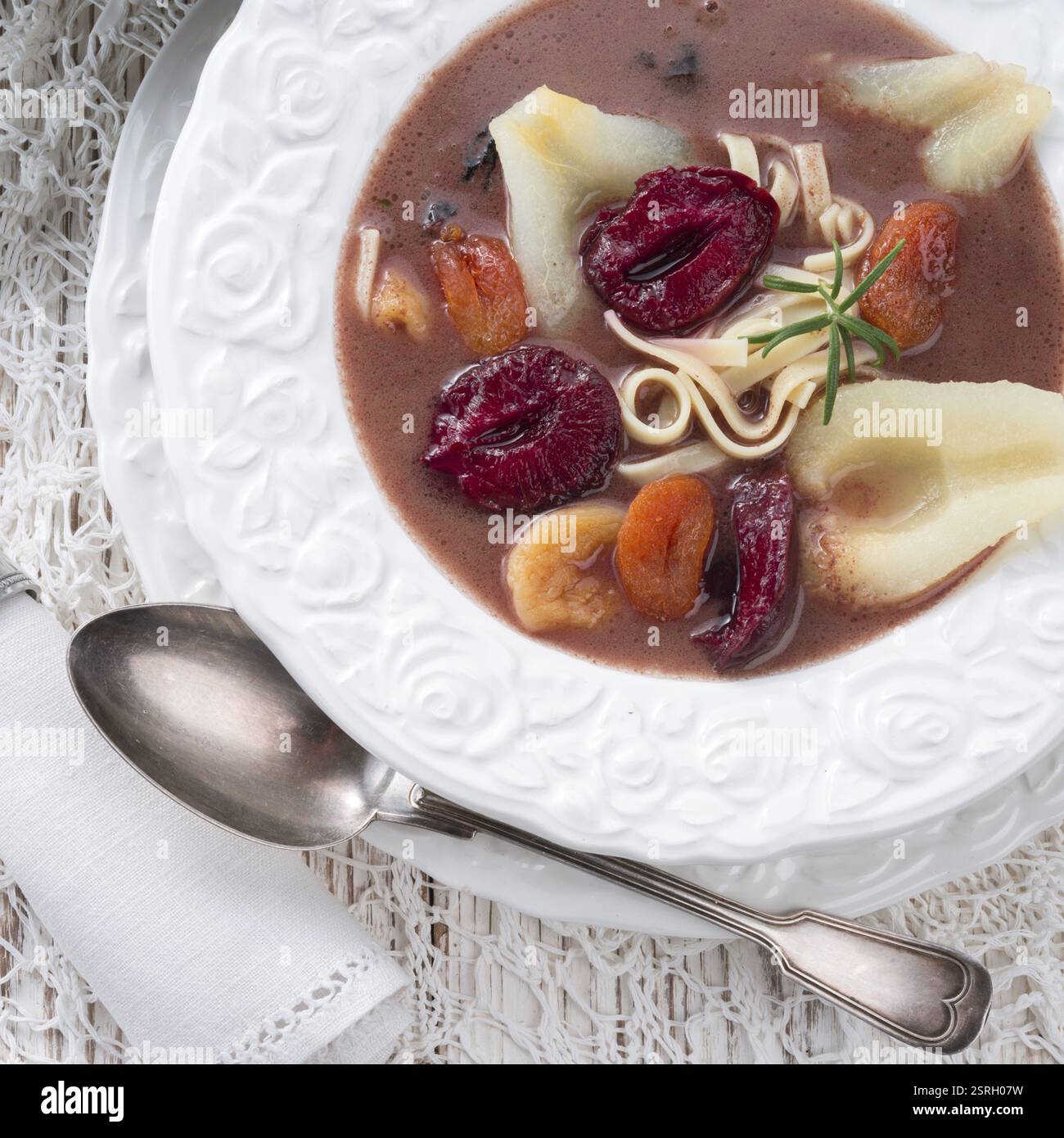 Czernina is a Polish soup Stock Photo - Alamy
