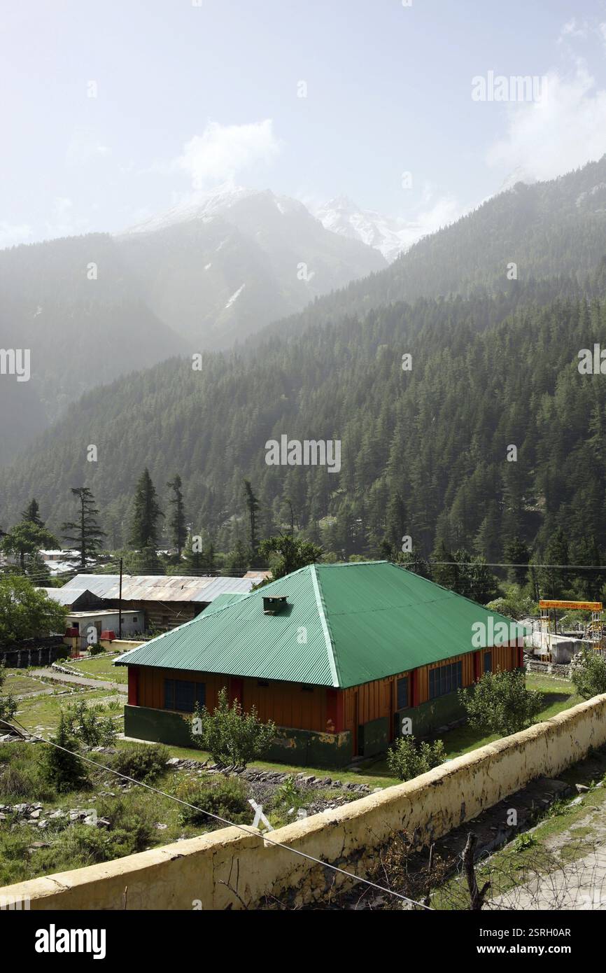 Harsil village Uttarakhand india Stock Photo - Alamy