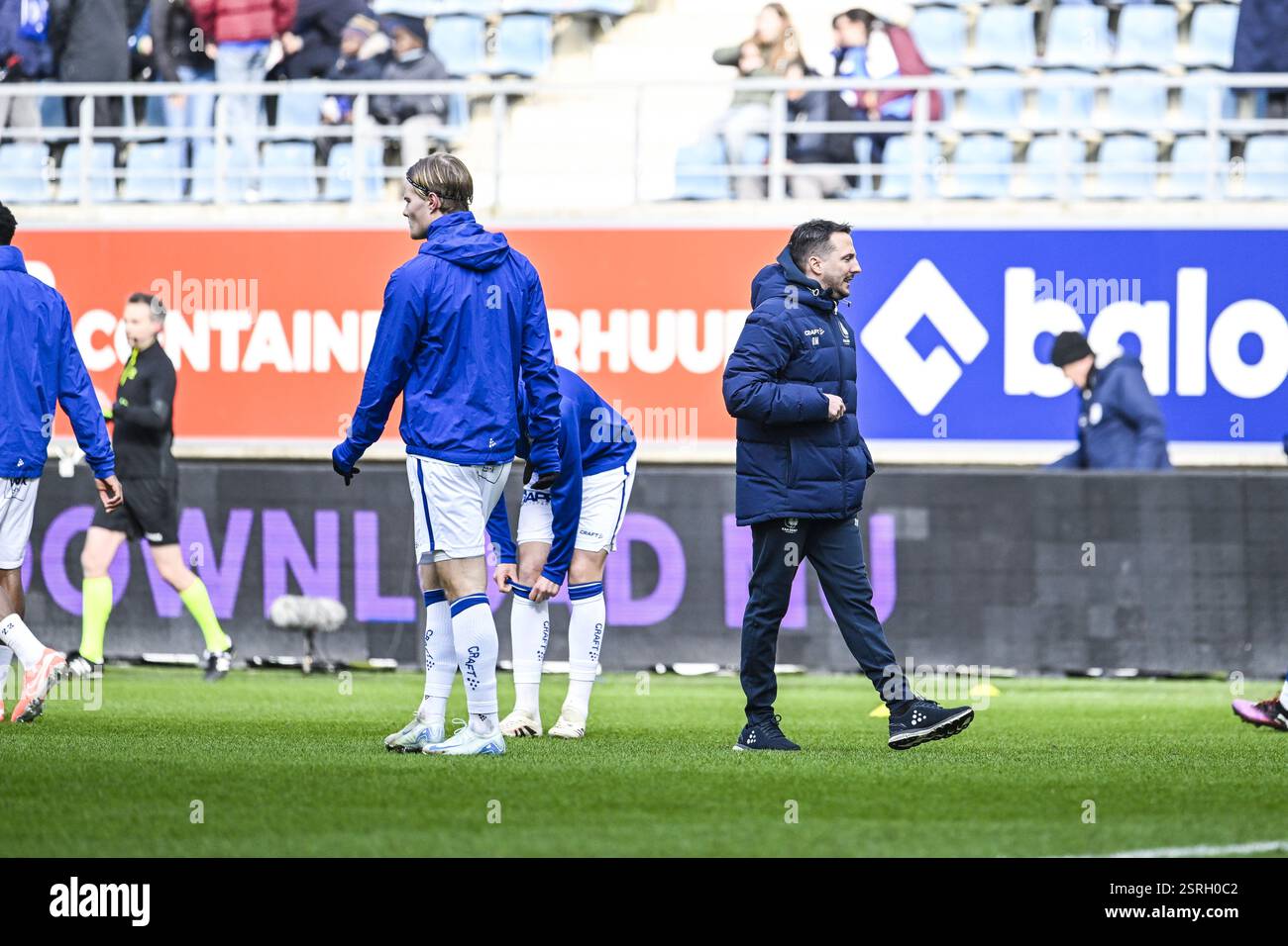 Gent's interim head coach Danijel Milicevic pictured before a soccer ...