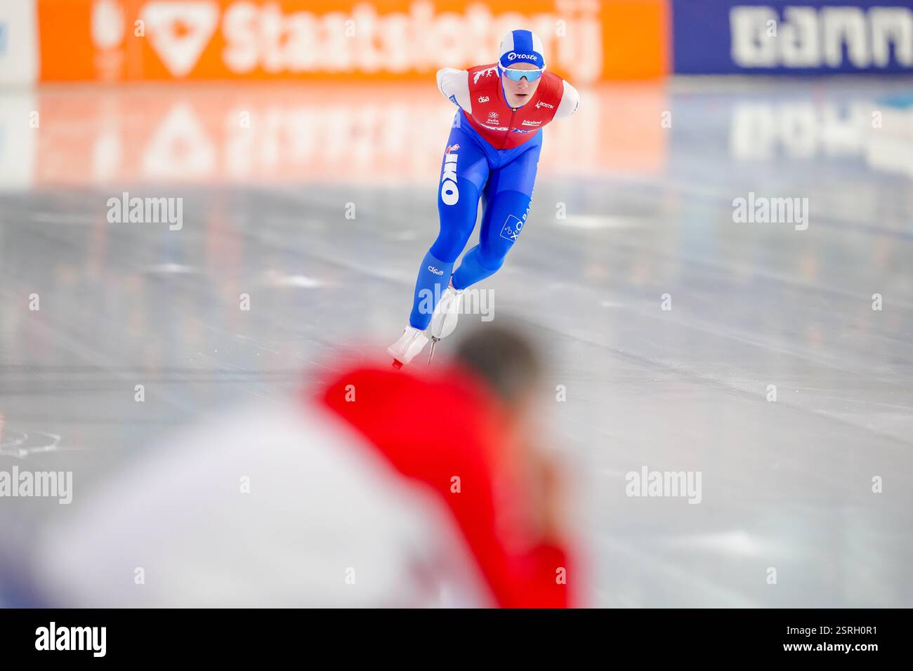 HEERENVEEN, NETHERLANDS - FEBRUARY 16: Stijn van de Bunt during the ...