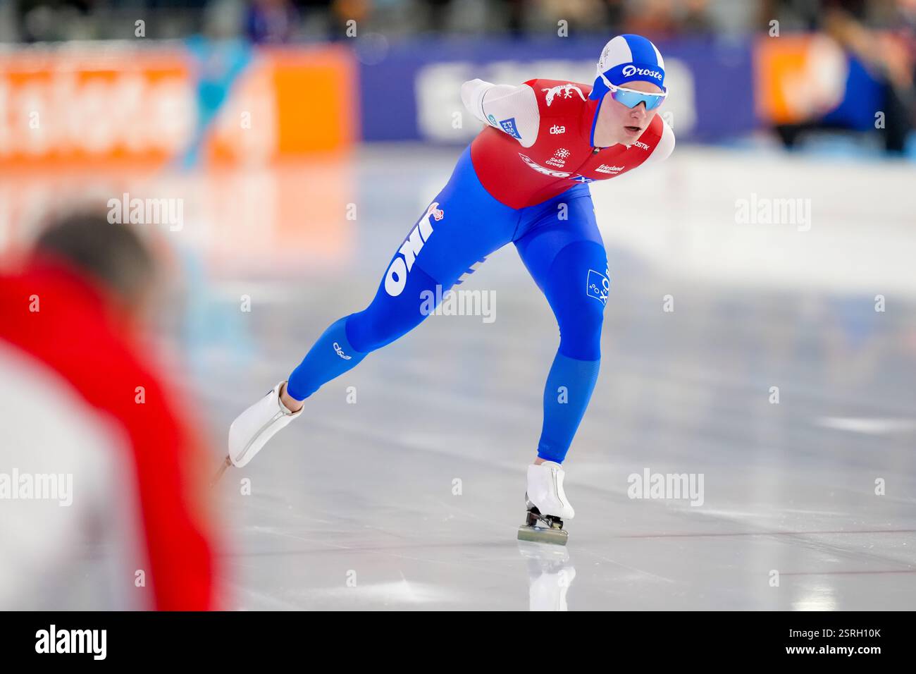 HEERENVEEN, NETHERLANDS - FEBRUARY 16: Stijn van de Bunt during the ...