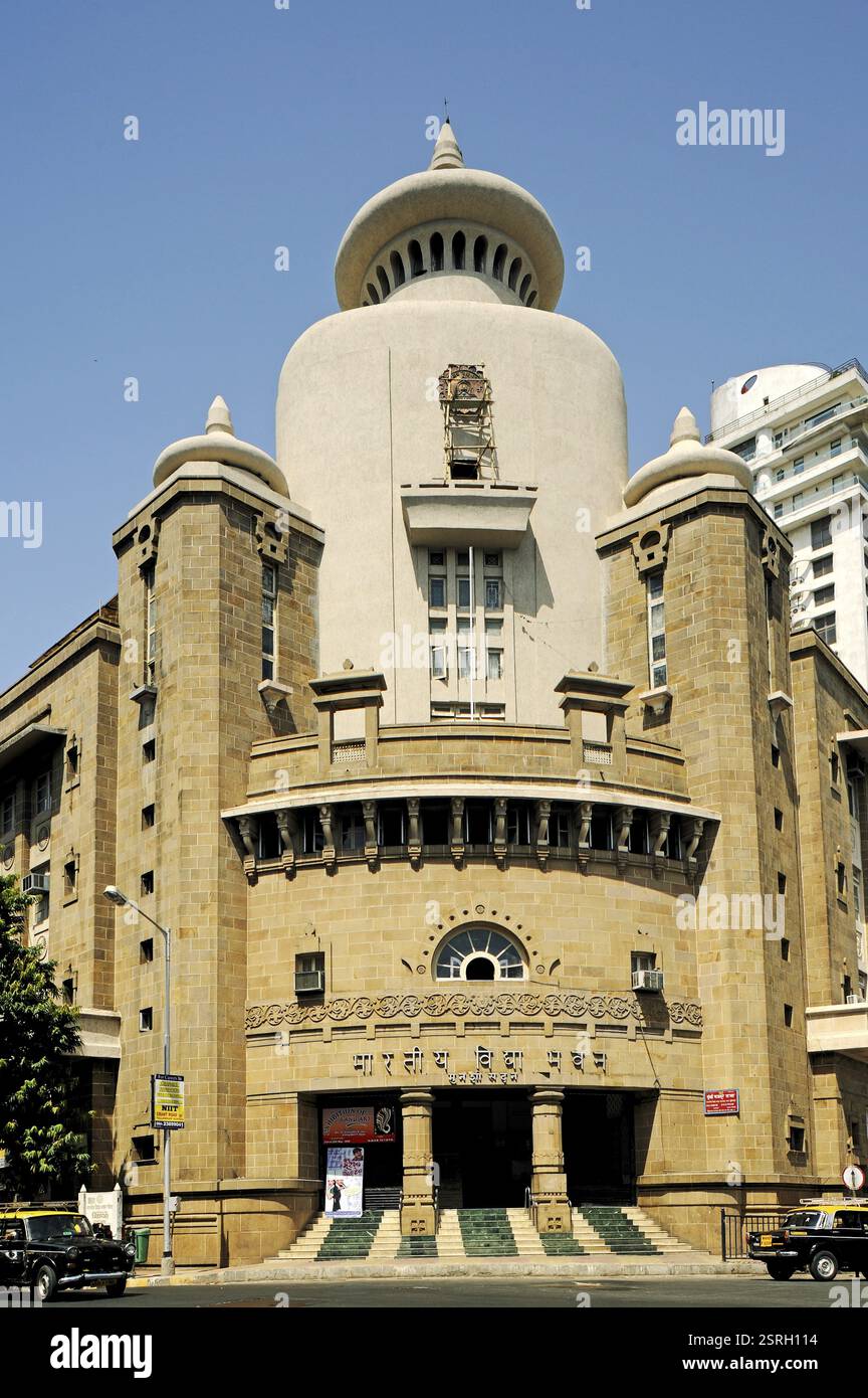 Bhartiya Vidya Bhavan, Bombay Mumbai, Maharashtra, India Heritage Stock ...
