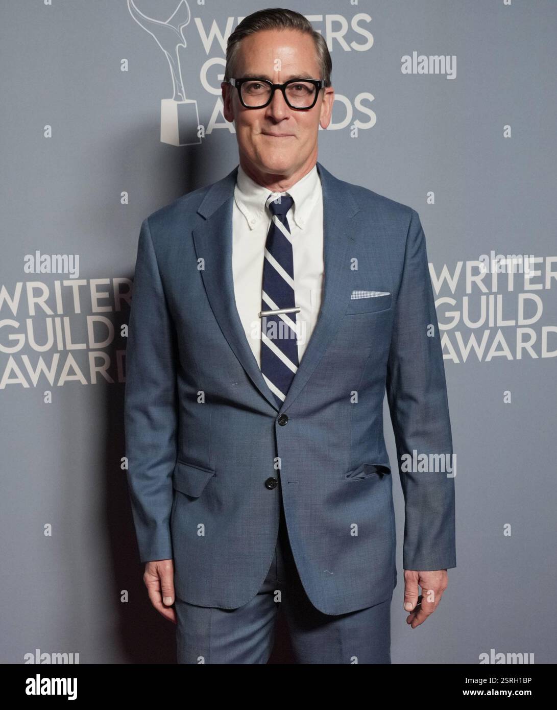 Sharr White arrives at the 2025 Writers Guild Awards held at the ...