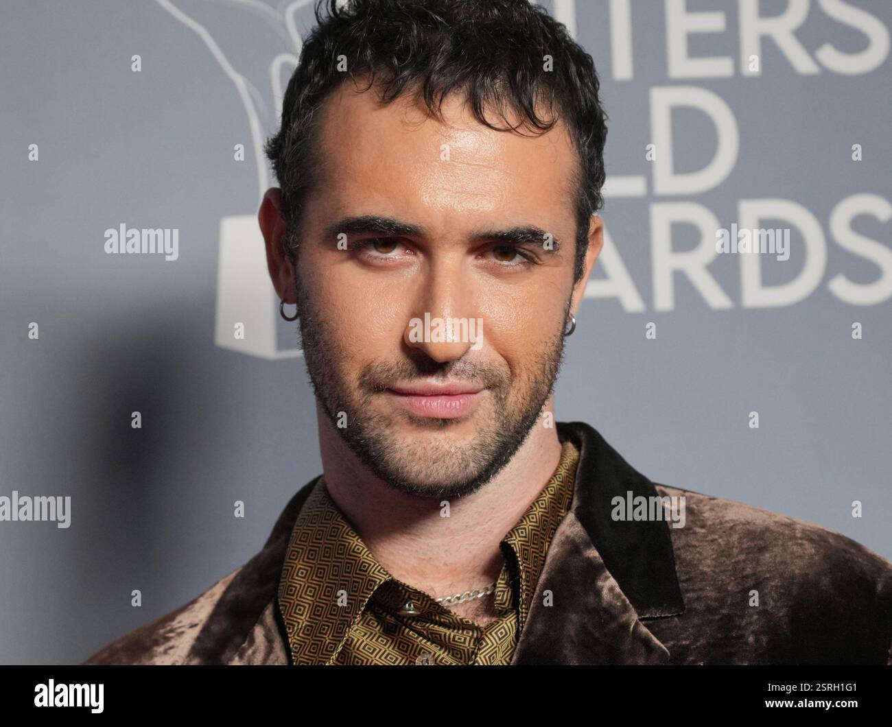 Jordan Firstman arrives at the 2025 Writers Guild Awards held at the ...
